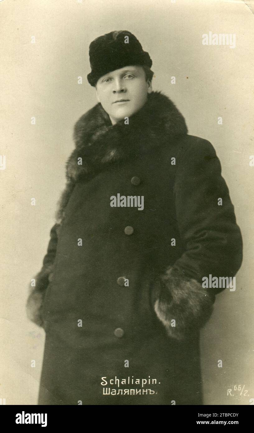 Feodor Ivanovich Chaliapin (Russian: Фёдор Иванович Шаляпин; February ...