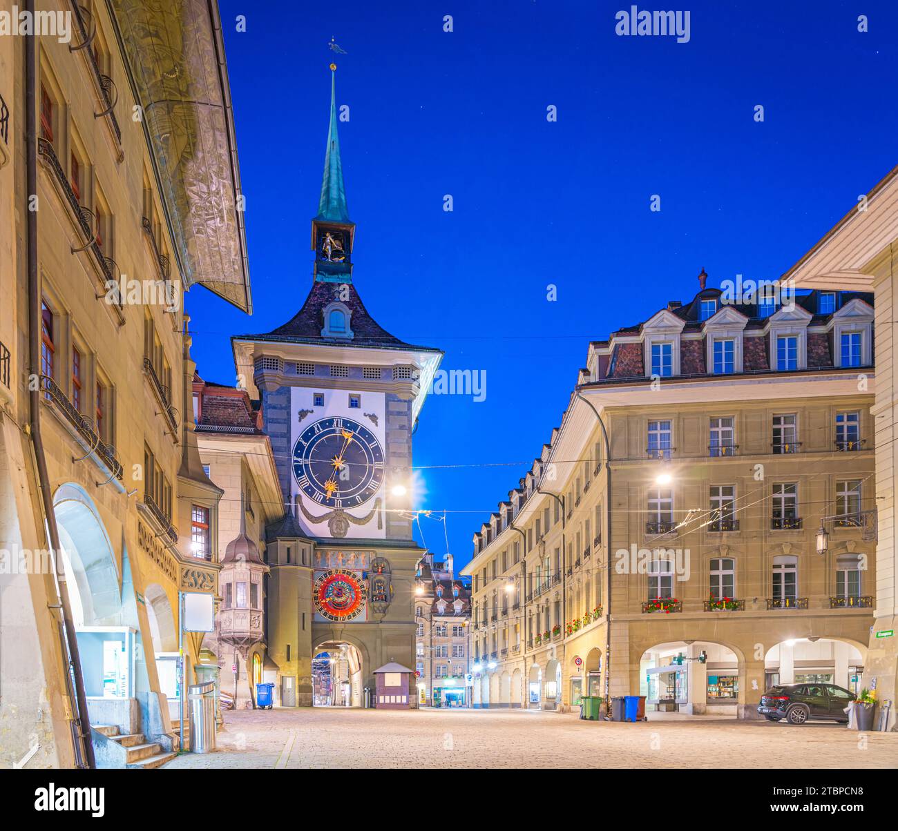 Bern clocktower hi-res stock photography and images - Alamy