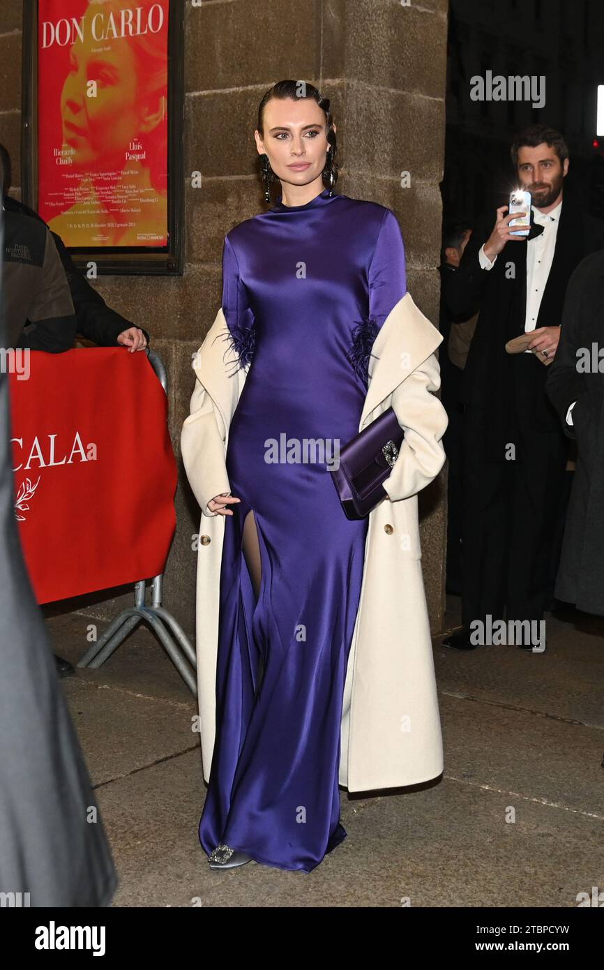 Milan, Italy. 07th Dec, 2023. Irina Kro Eicke at the opening of the ...