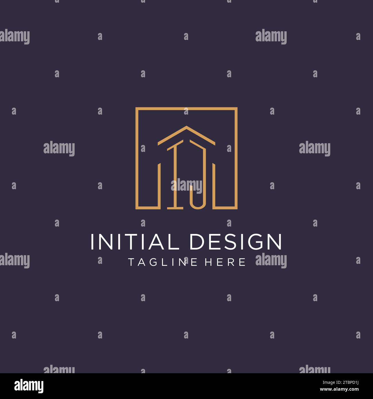 Ij modern logo hi-res stock photography and images - Alamy
