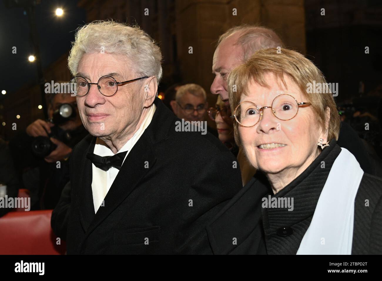Milan, Italy. 07th Dec, 2023. Mario Botta at the opening of the opera ...
