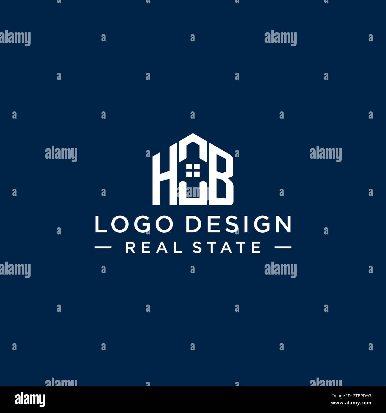 Letter hb logo hi-res stock photography and images - Alamy