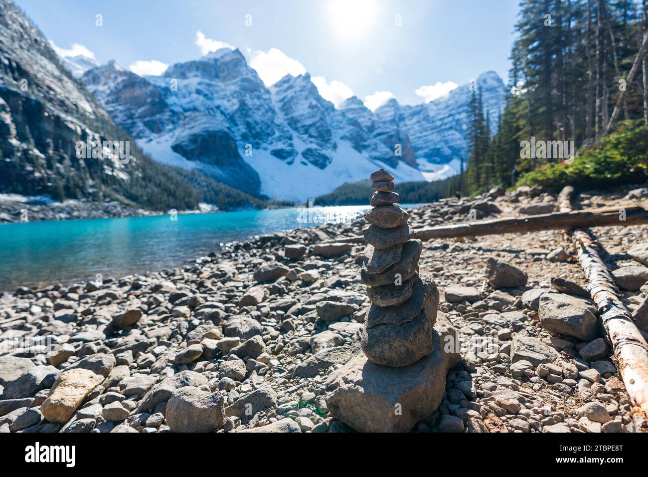 Beautiful scenery stone stacking hi-res stock photography and images ...