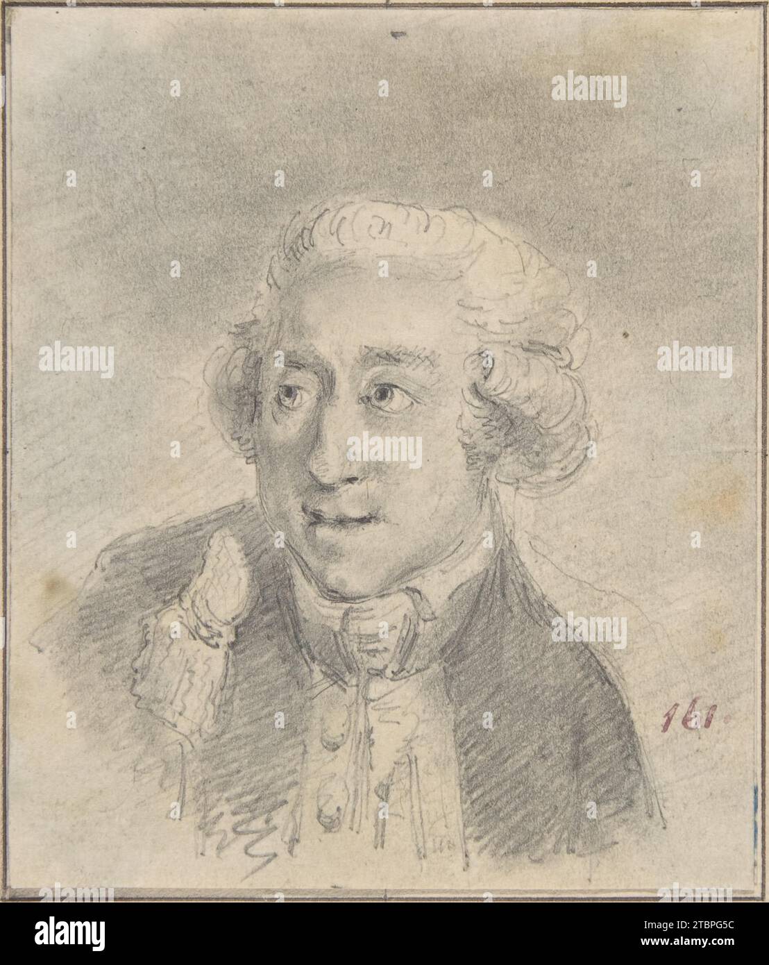 Bust of Man Facing Left 1960 by baron Dominique Vivant Denon Stock ...