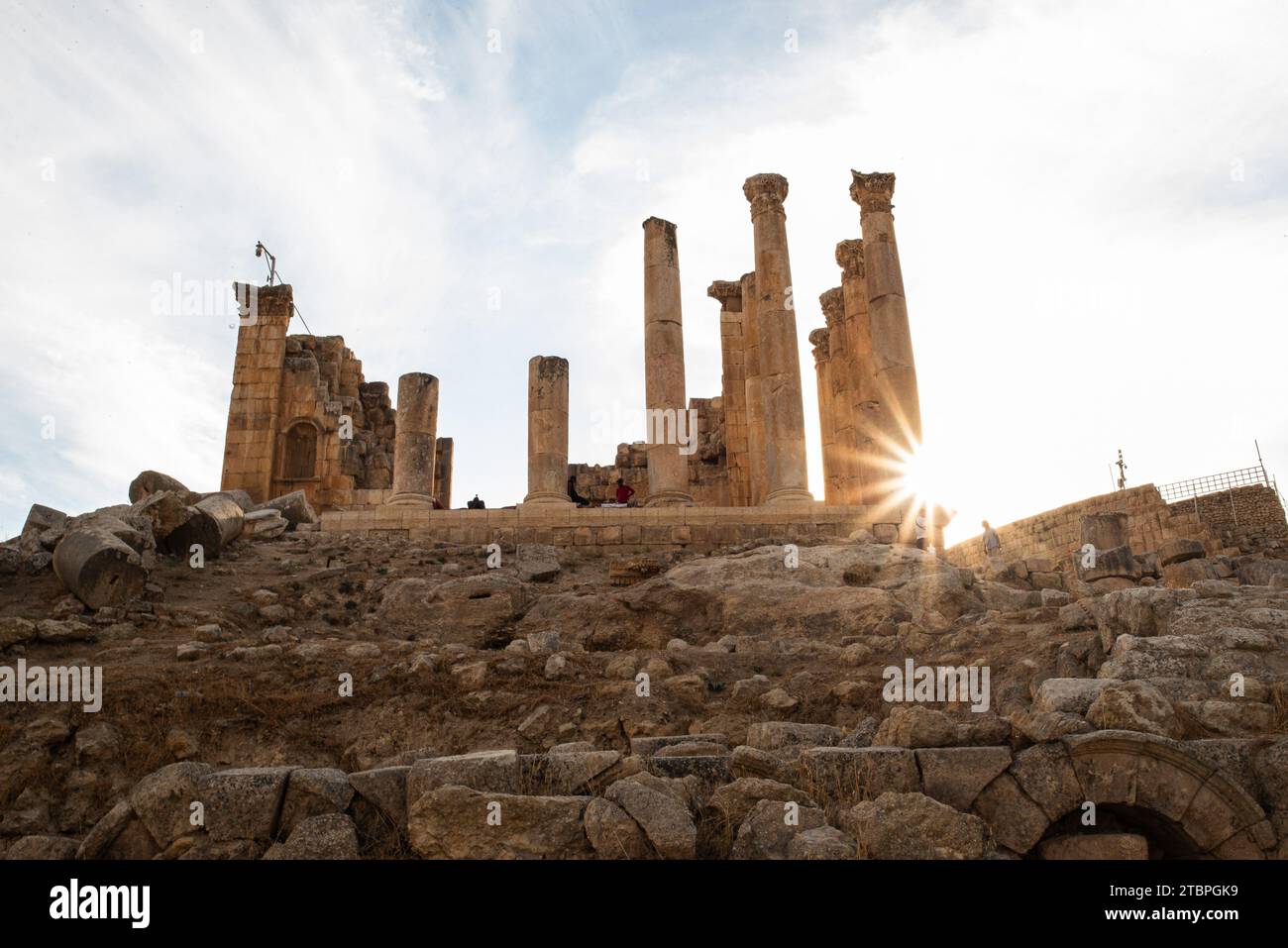 Jerash in Jordan was founded in the 2nd Century BC but took off under ...