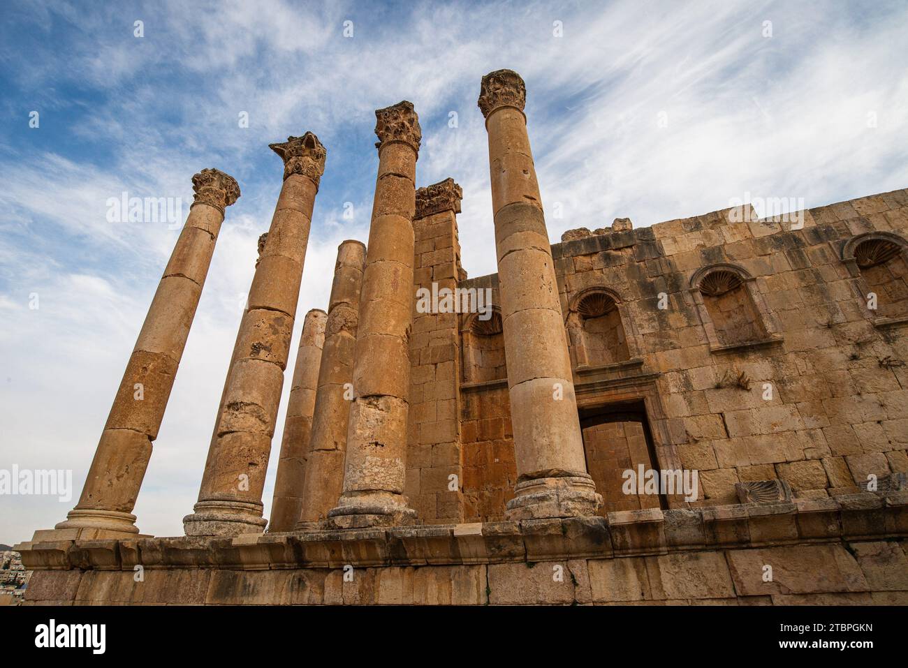 Jerash in Jordan was founded in the 2nd Century BC but took off under ...