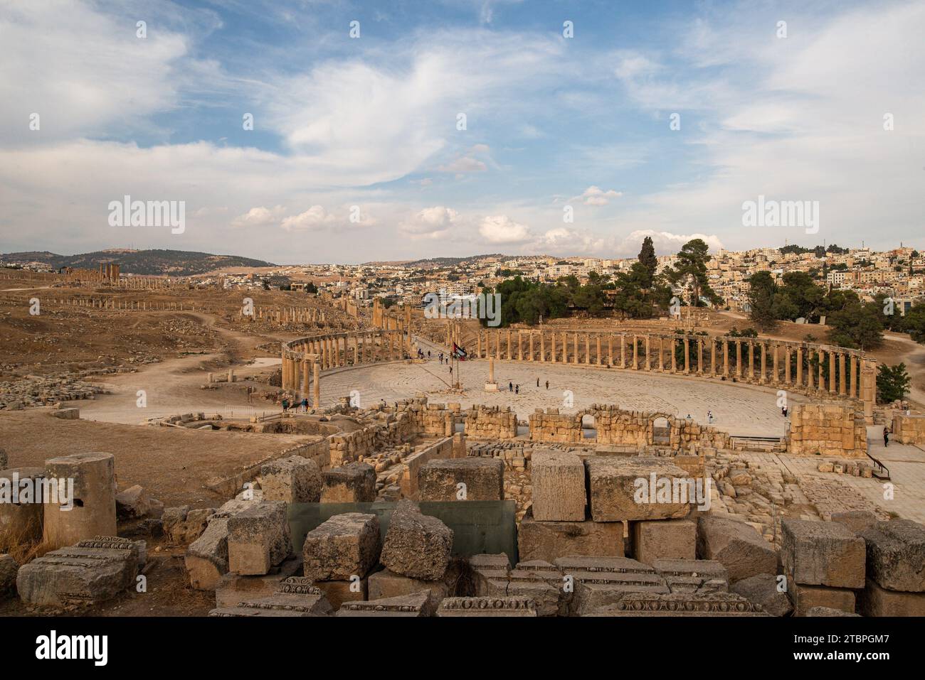 Jerash in Jordan was founded in the 2nd Century BC but took off under ...