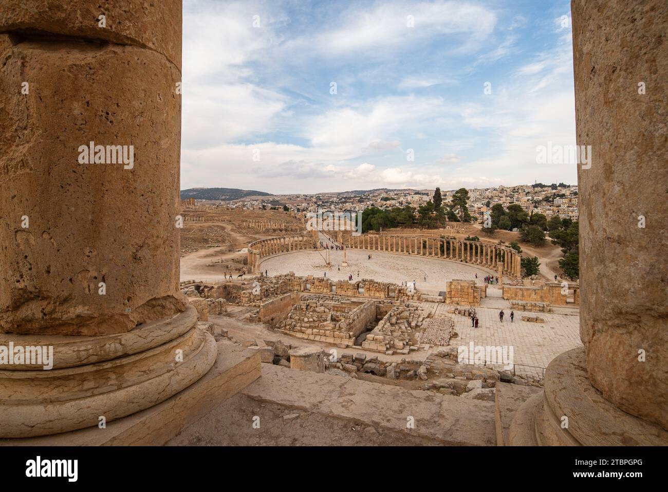 Jerash in Jordan was founded in the 2nd Century BC but took off under ...