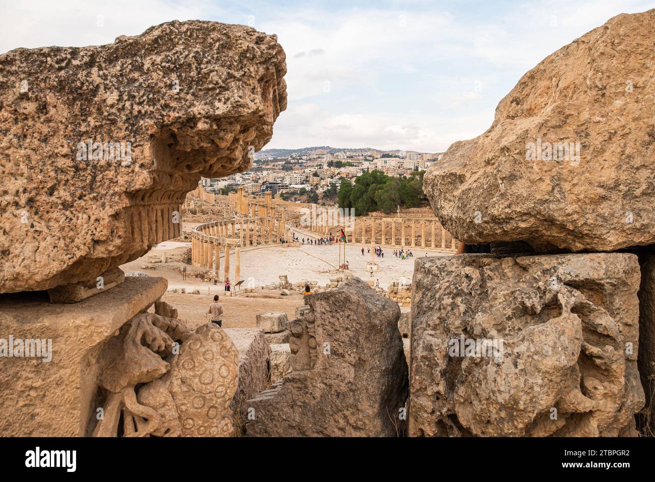 Jerash in Jordan was founded in the 2nd Century BC but took off under ...