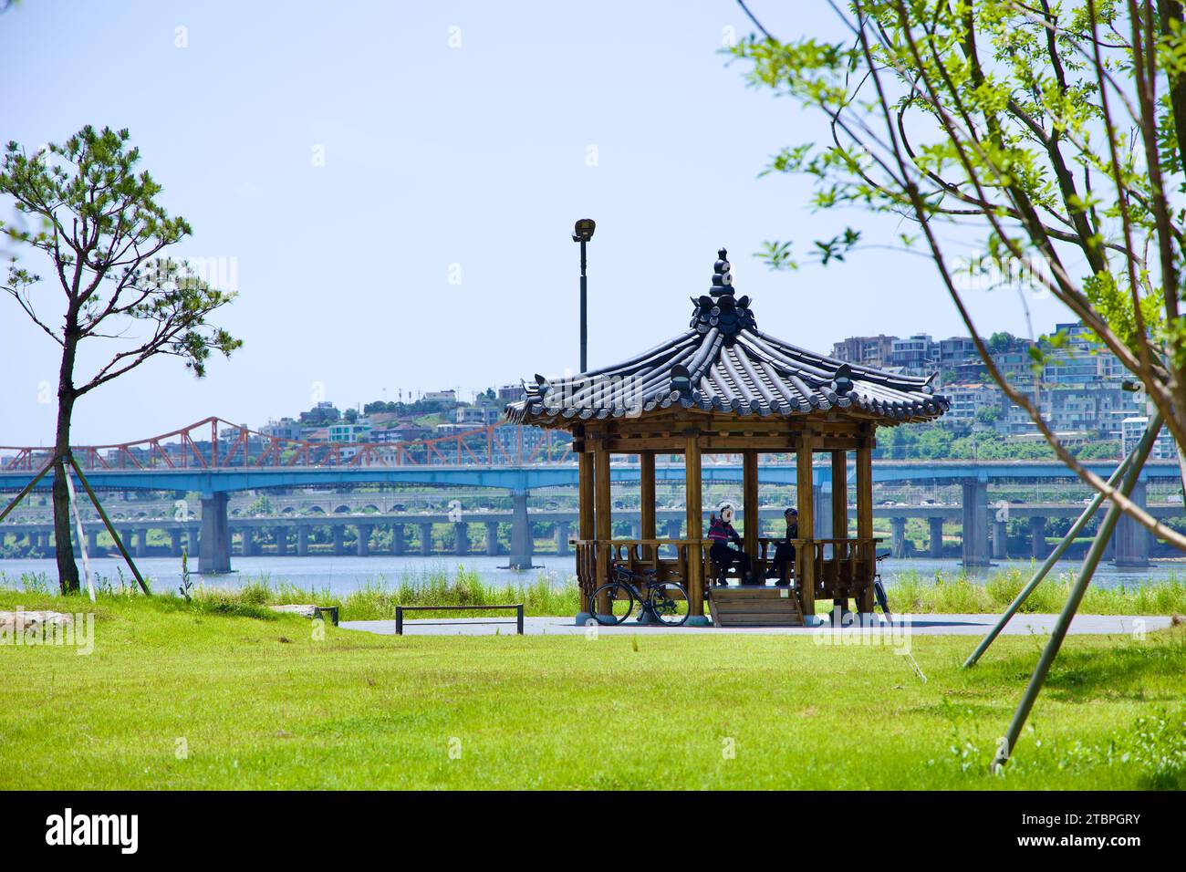 Hangang park hi-res stock photography and images - Alamy