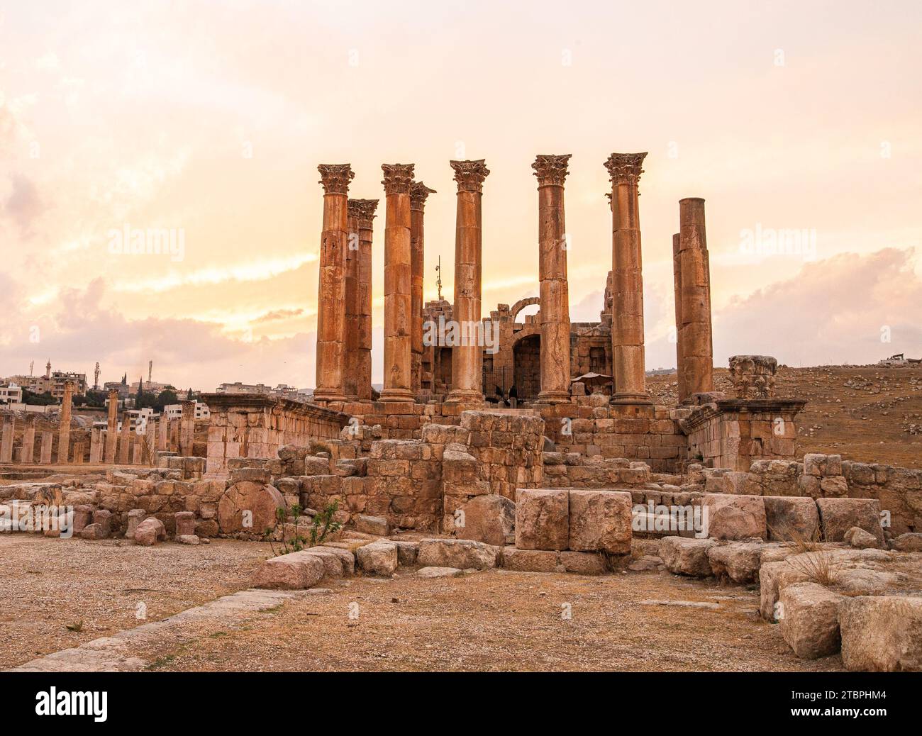 Jerash in Jordan was founded in the 2nd Century BC but took off under ...