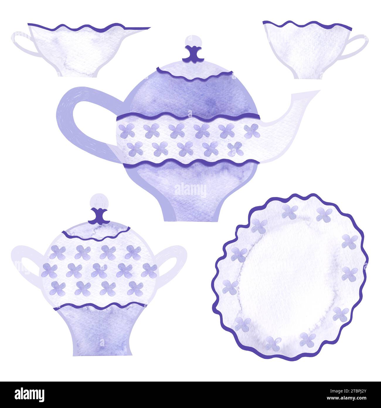 Golden tea pot sugar hi-res stock photography and images - Alamy
