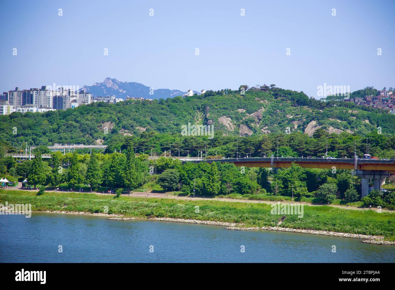 Korean bike paths hi-res stock photography and images - Alamy