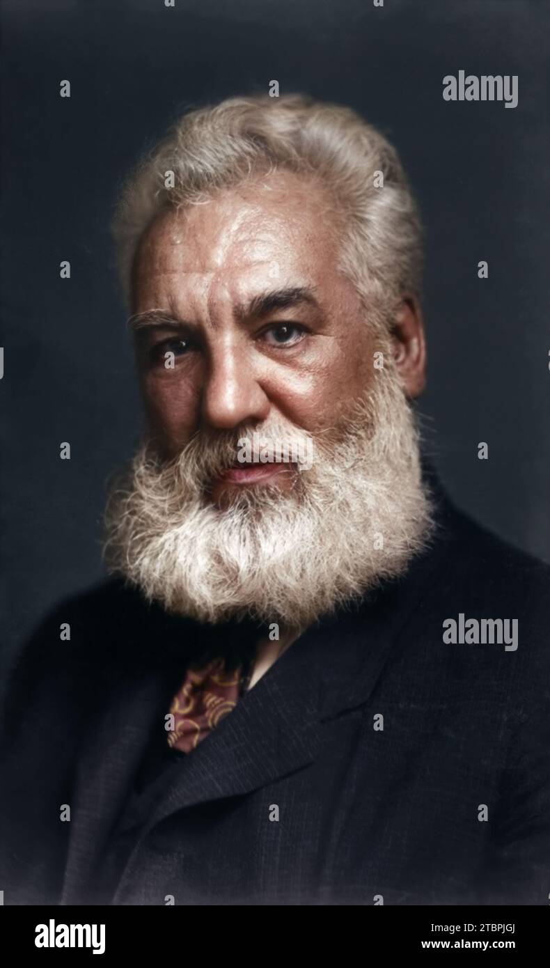 Portrait of alexander graham bell hi-res stock photography and images ...