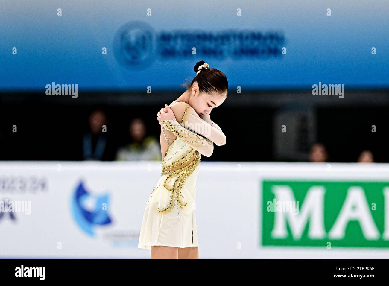 Rena UEZONO (JPN), during Junior Women Free Skating, at the ISU Grand ...