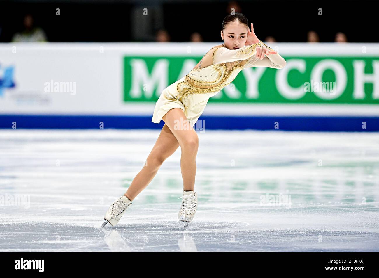 Rena UEZONO (JPN), during Junior Women Free Skating, at the ISU Grand ...