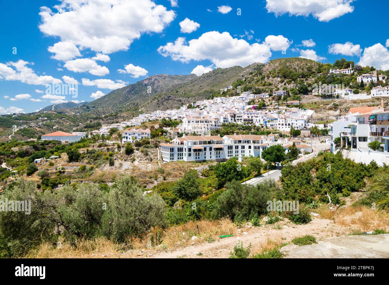The picturesque town situated atop a stunning hilltop, providing a ...