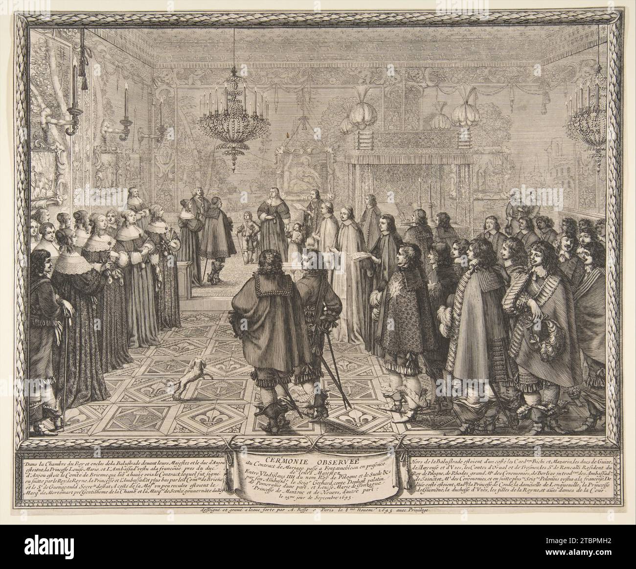 Ceremony of the Contract of Marriage between Wadysaw IV, King of Poland ...