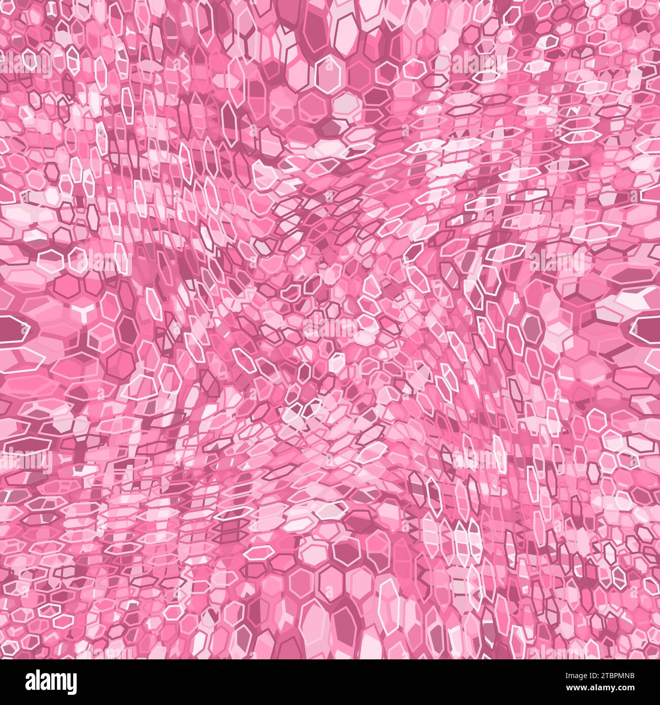 Monochrome seamless honey pattern with halftone hex cells in linear ...