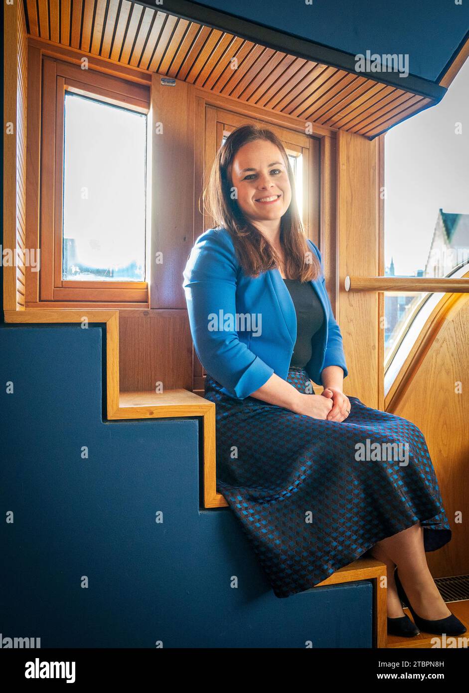 SNP's Kate Forbes, MSP for Skye, Lochaber and Badenoch, in her office ...
