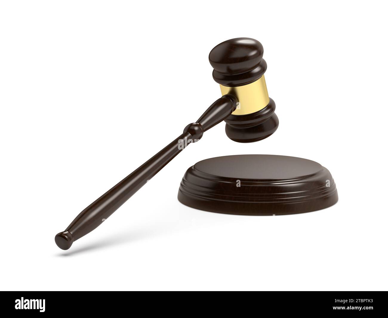 Wooden judge gavel sound Cut Out Stock Images & Pictures - Alamy