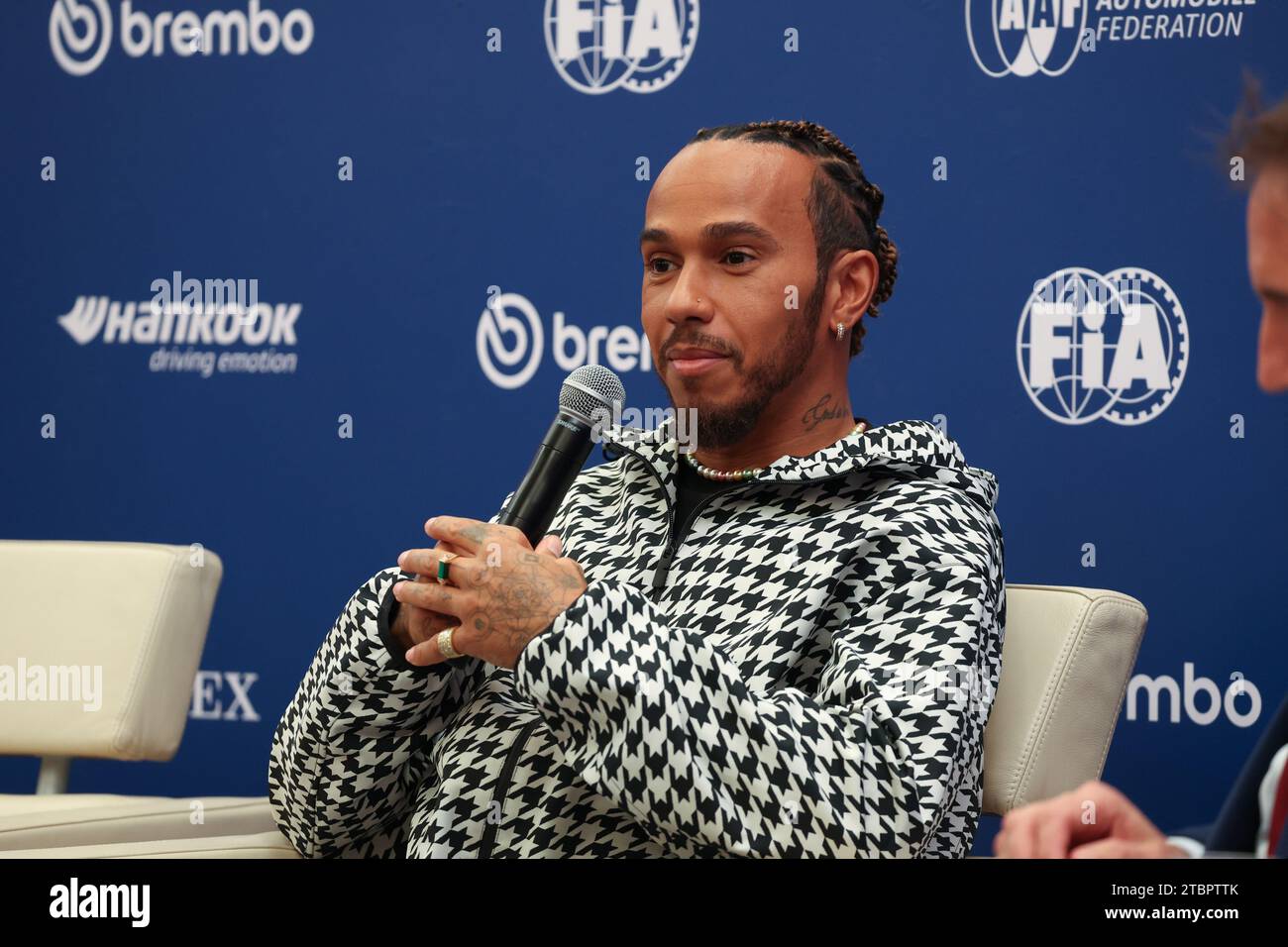 Lewis hamilton 2023 fia prize giving hi-res stock photography and ...