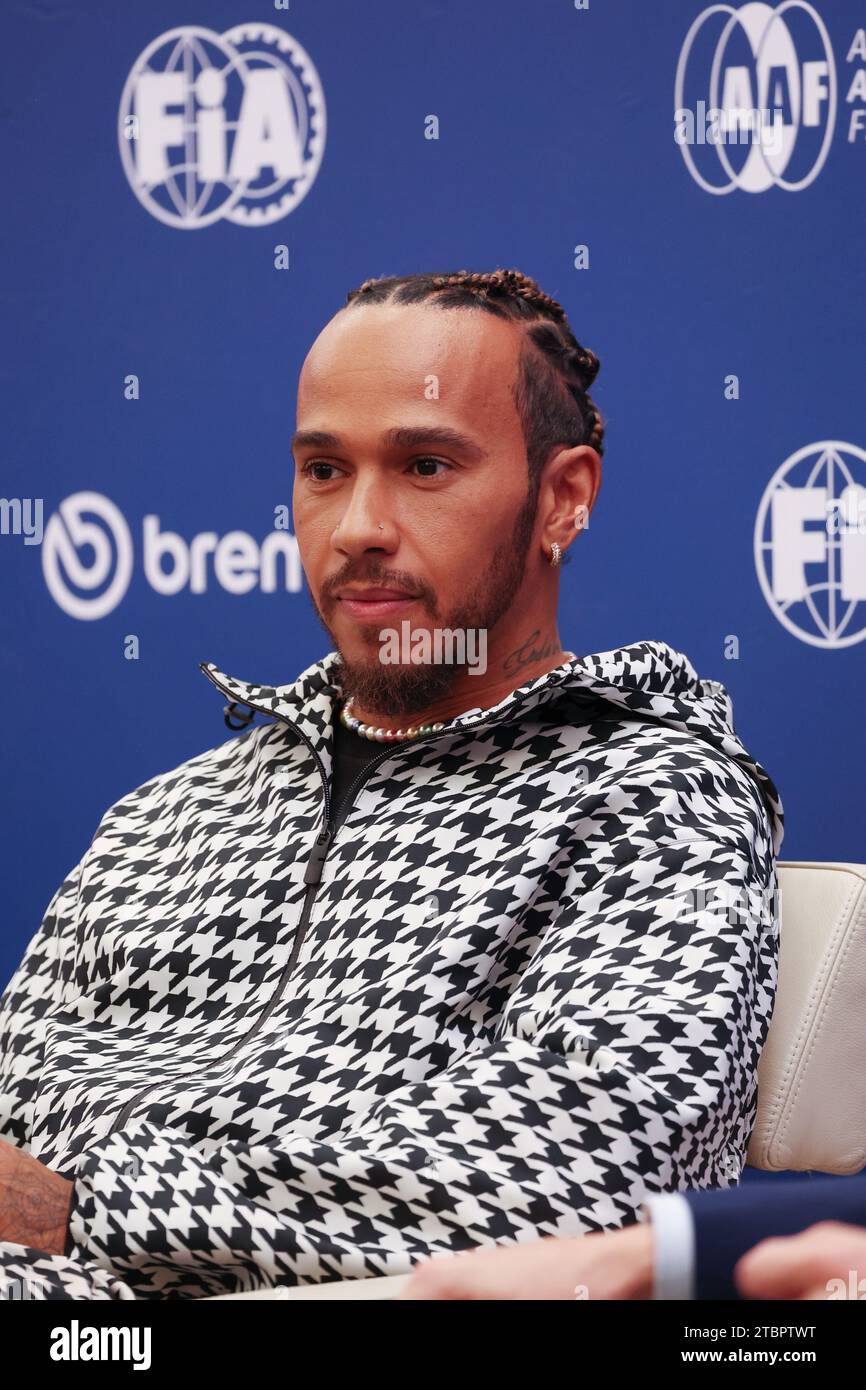 Lewis hamilton 2023 fia prize hi-res stock photography and images - Alamy