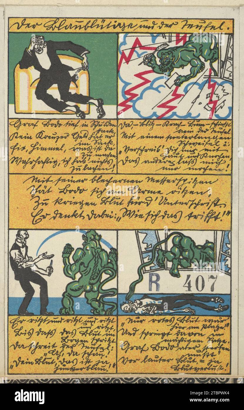 The Blue-Blooded Man and the Devil (Der Blaublutige und der Teufel) nan ...