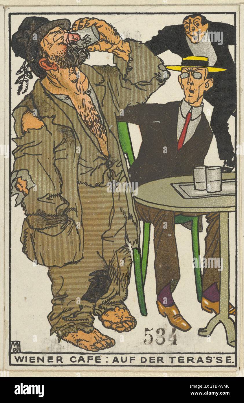 Viennese Cafe: On the Terrace (Wiener Cafe: Auf der Terasse) nan by ...