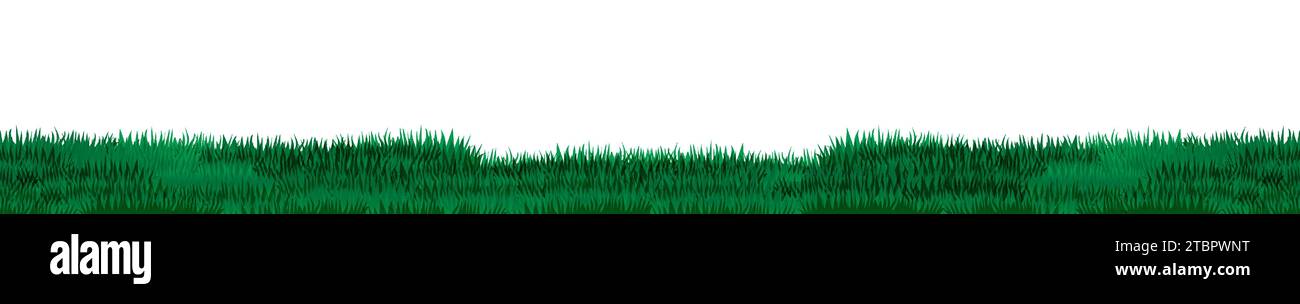 Border at side of grass Stock Vector Images - Alamy