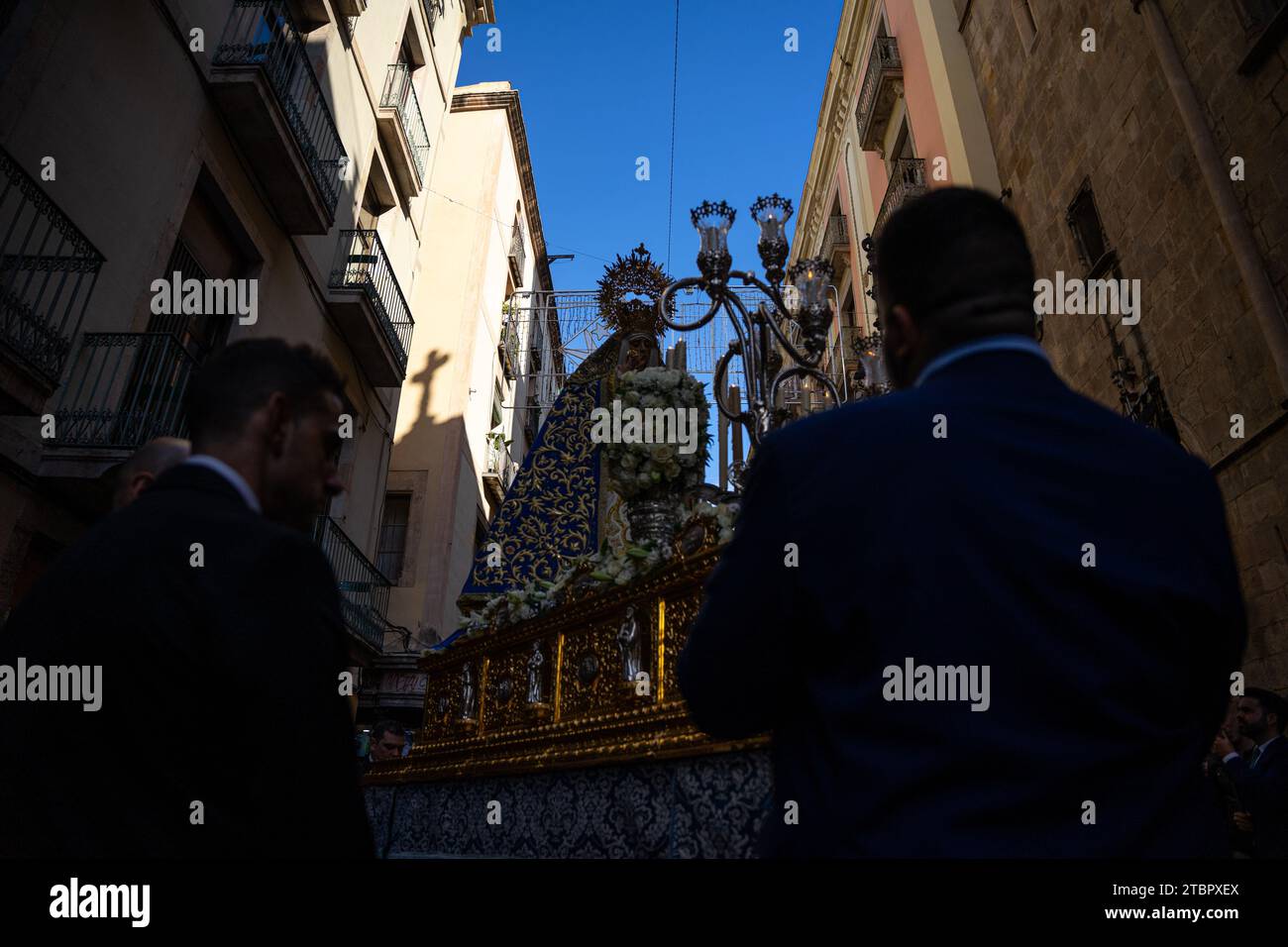 Barcelona, Barcelona, Spain. 8th Dec, 2023. The procession of the ...