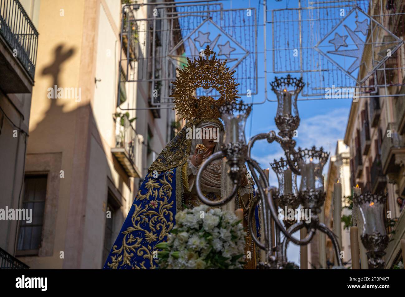 Barcelona, Barcelona, Spain. 8th Dec, 2023. The procession of the ...