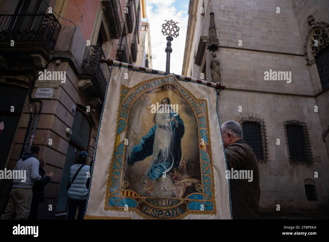 Barcelona, Barcelona, Spain. 8th Dec, 2023. The procession of the ...