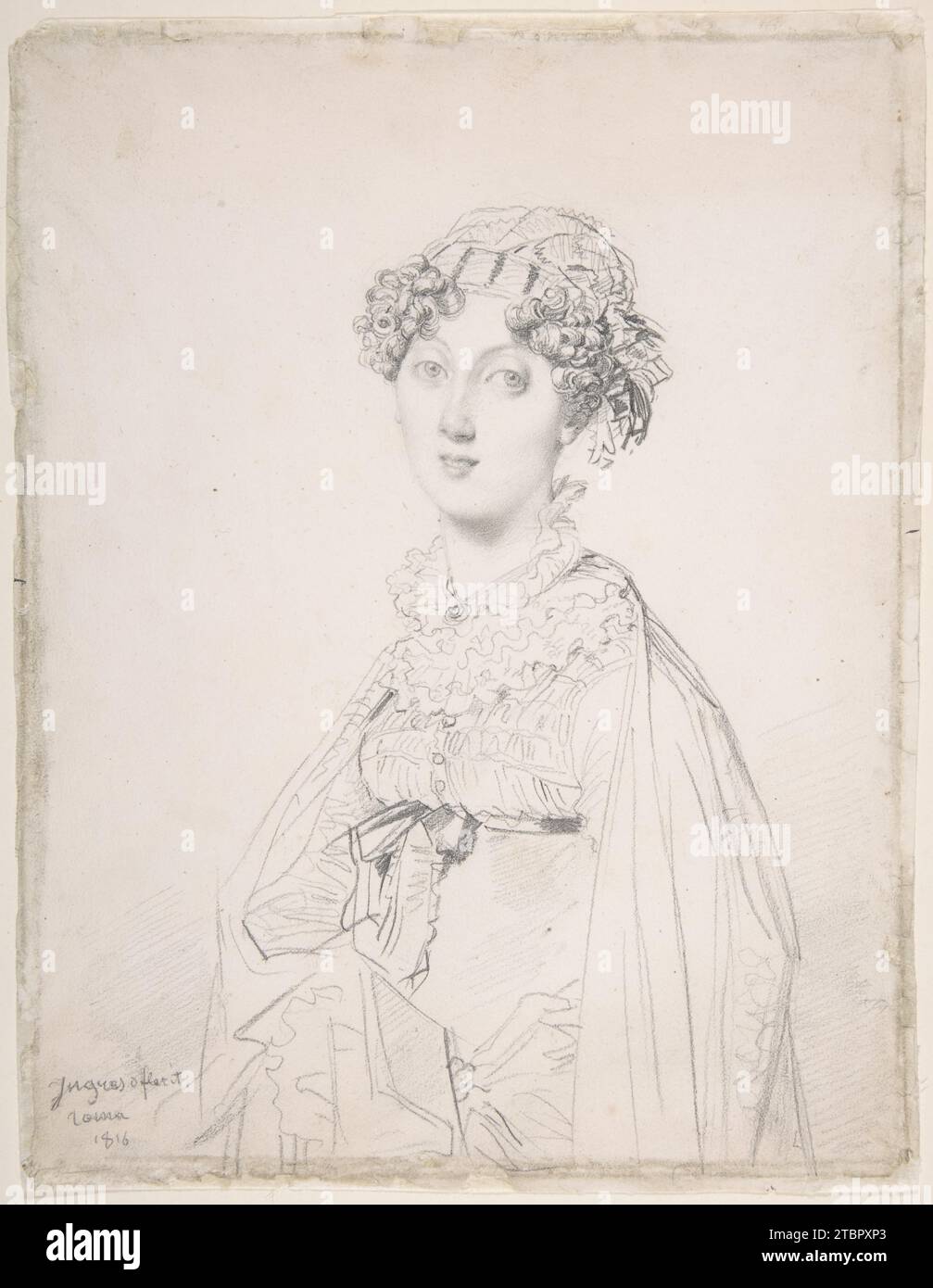 Lady Mary Cavendish-Bentinck (?-1843) 1943 by Jean Auguste Dominique ...