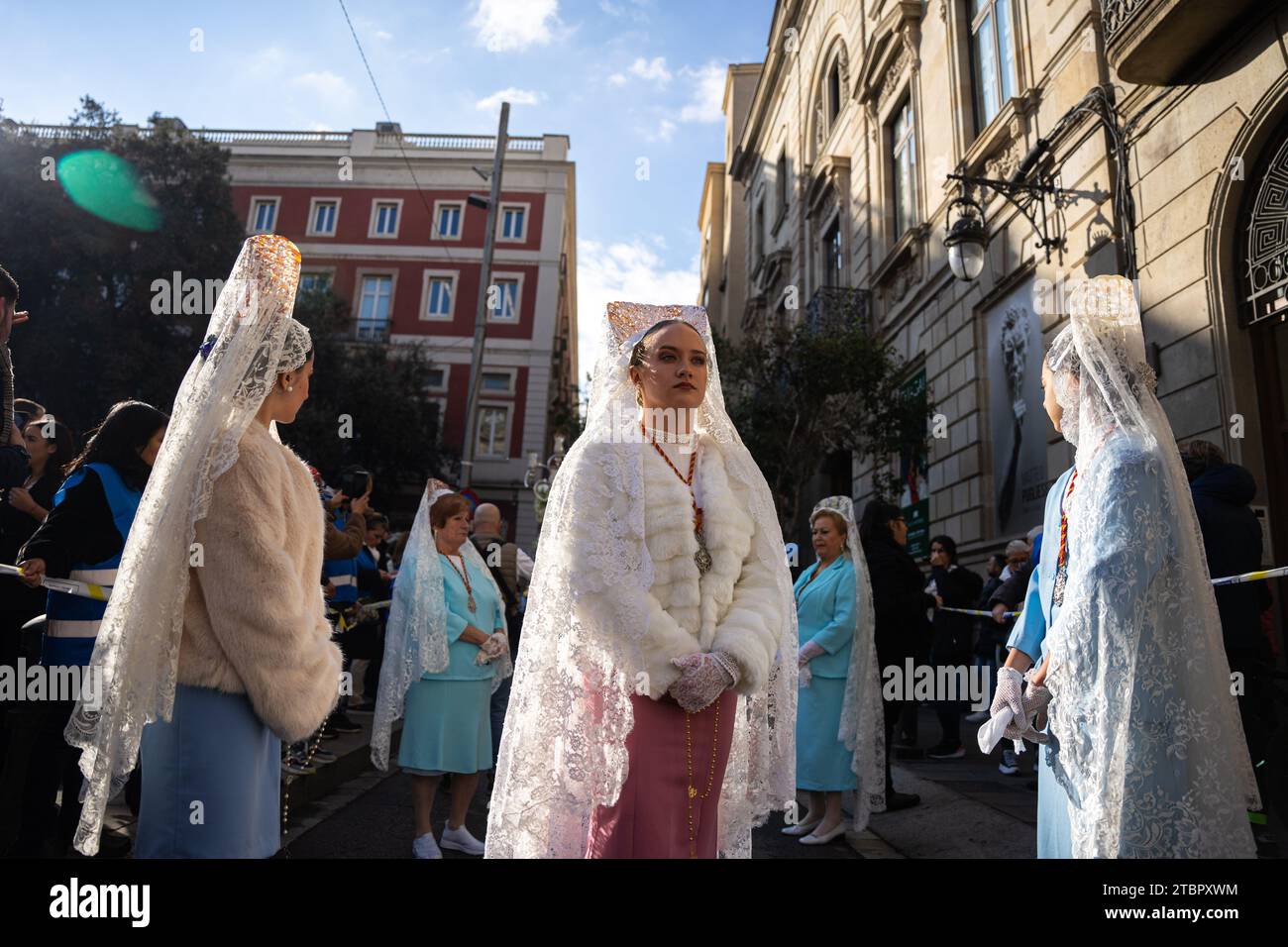 Barcelona, Barcelona, Spain. 8th Dec, 2023. The procession of the ...