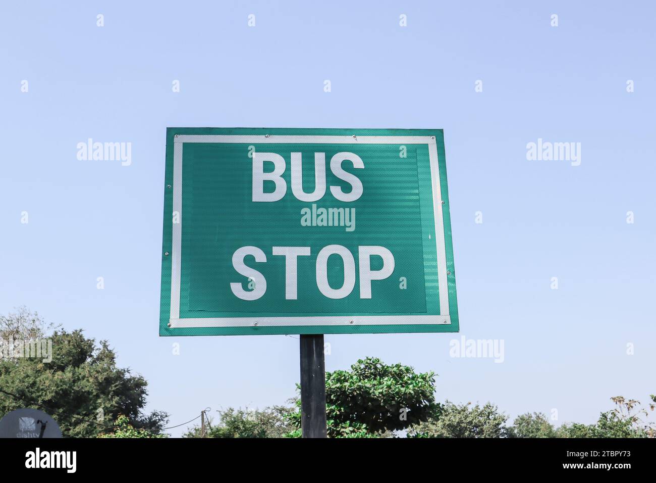 Bus stop billboard india hi-res stock photography and images - Alamy