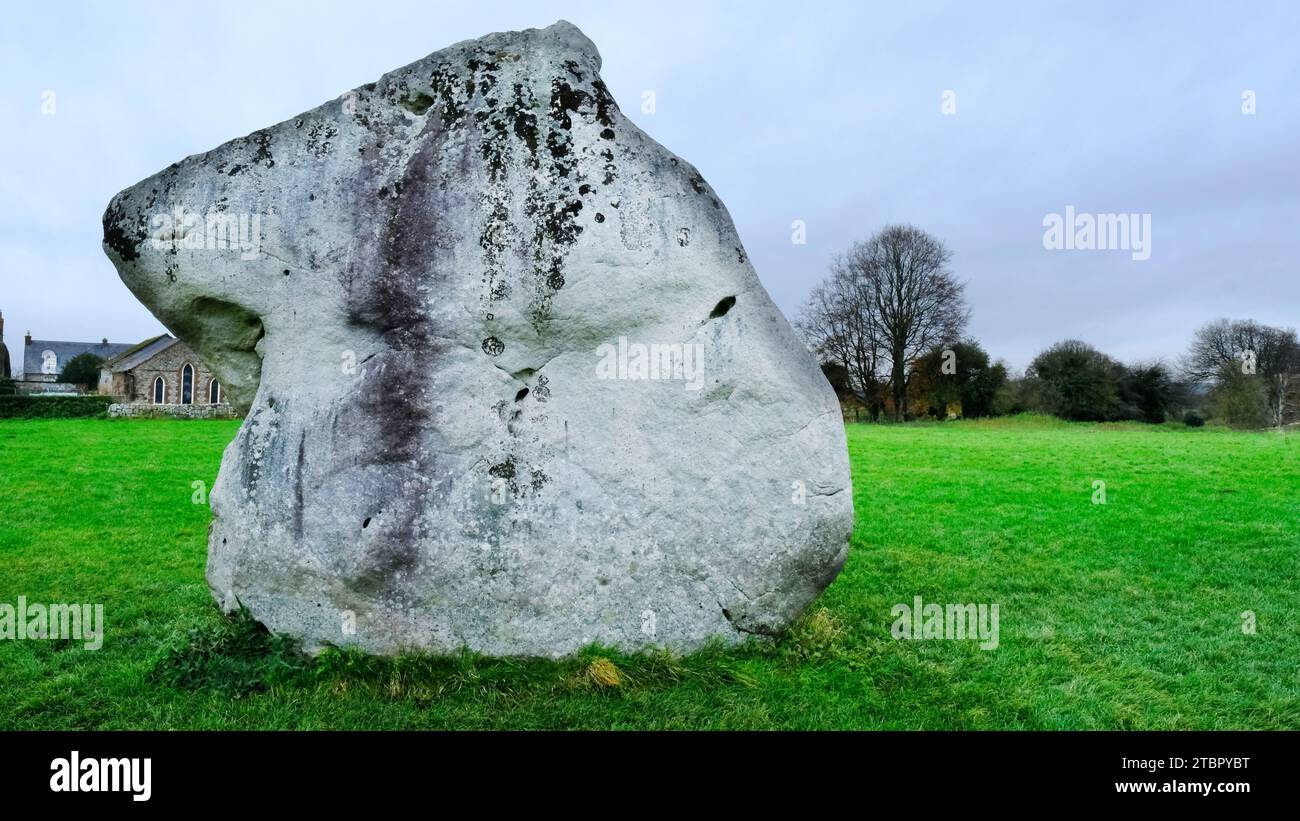 The largest megalithic stone circle in the world hi-res stock ...
