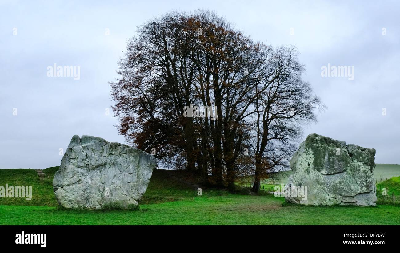 The largest megalithic stone circle in the world hi-res stock ...