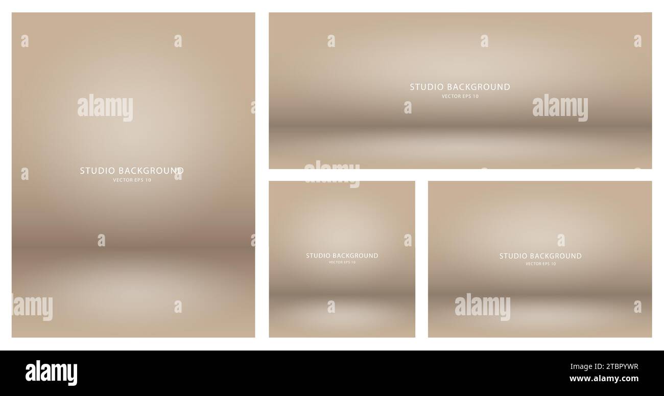 A large set of stage showcases for presentation, stage layouts. Studio ...