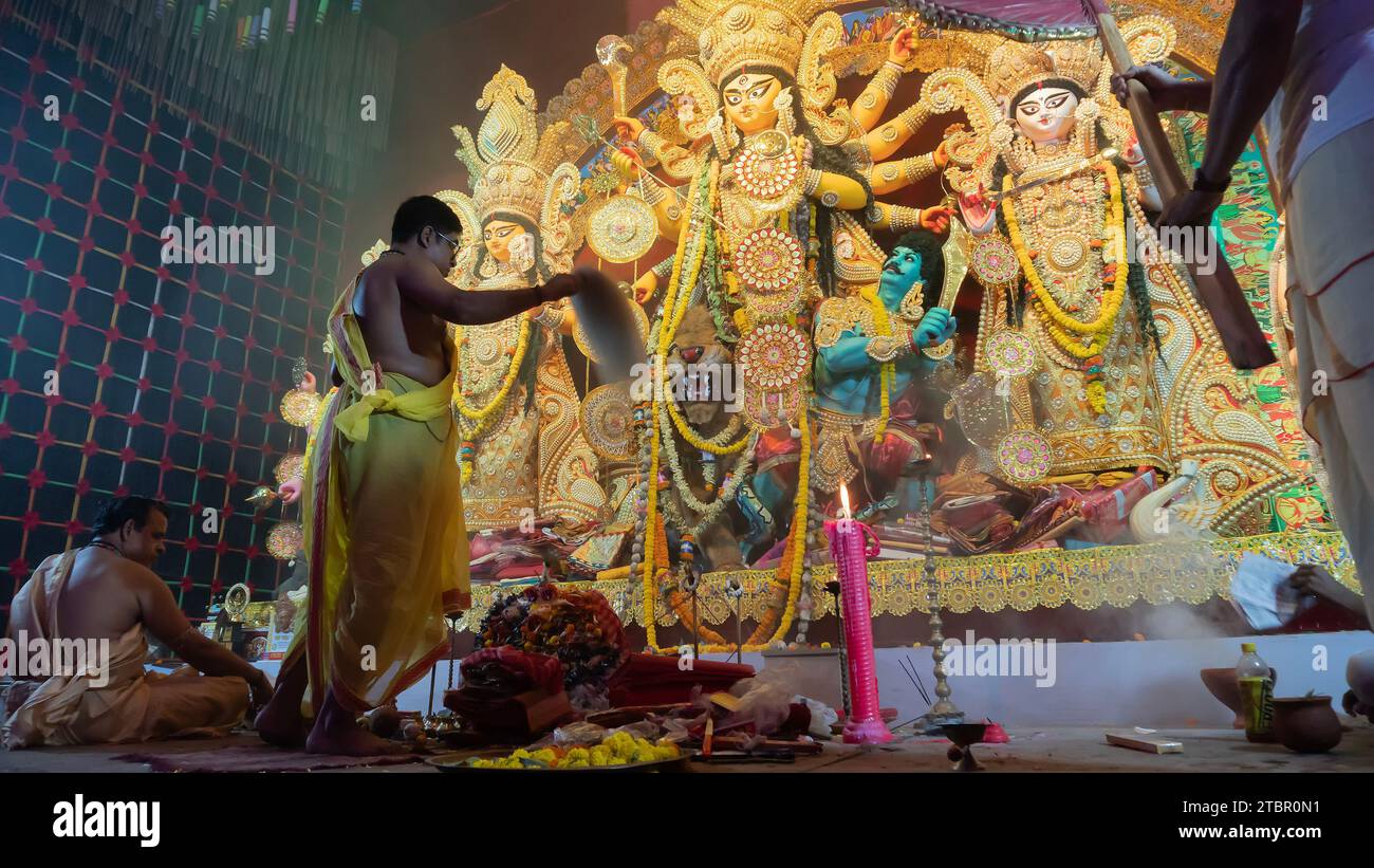 Chamor for puja hi-res stock photography and images - Alamy
