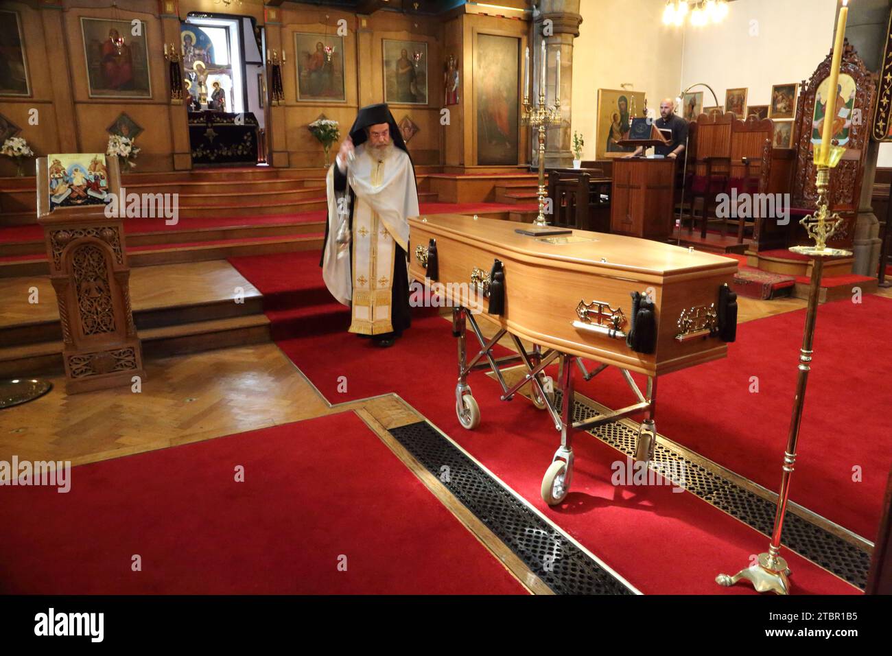 Greek Orthodox Funeral Service at The Cathedral of Saint Luke Glasgow ...