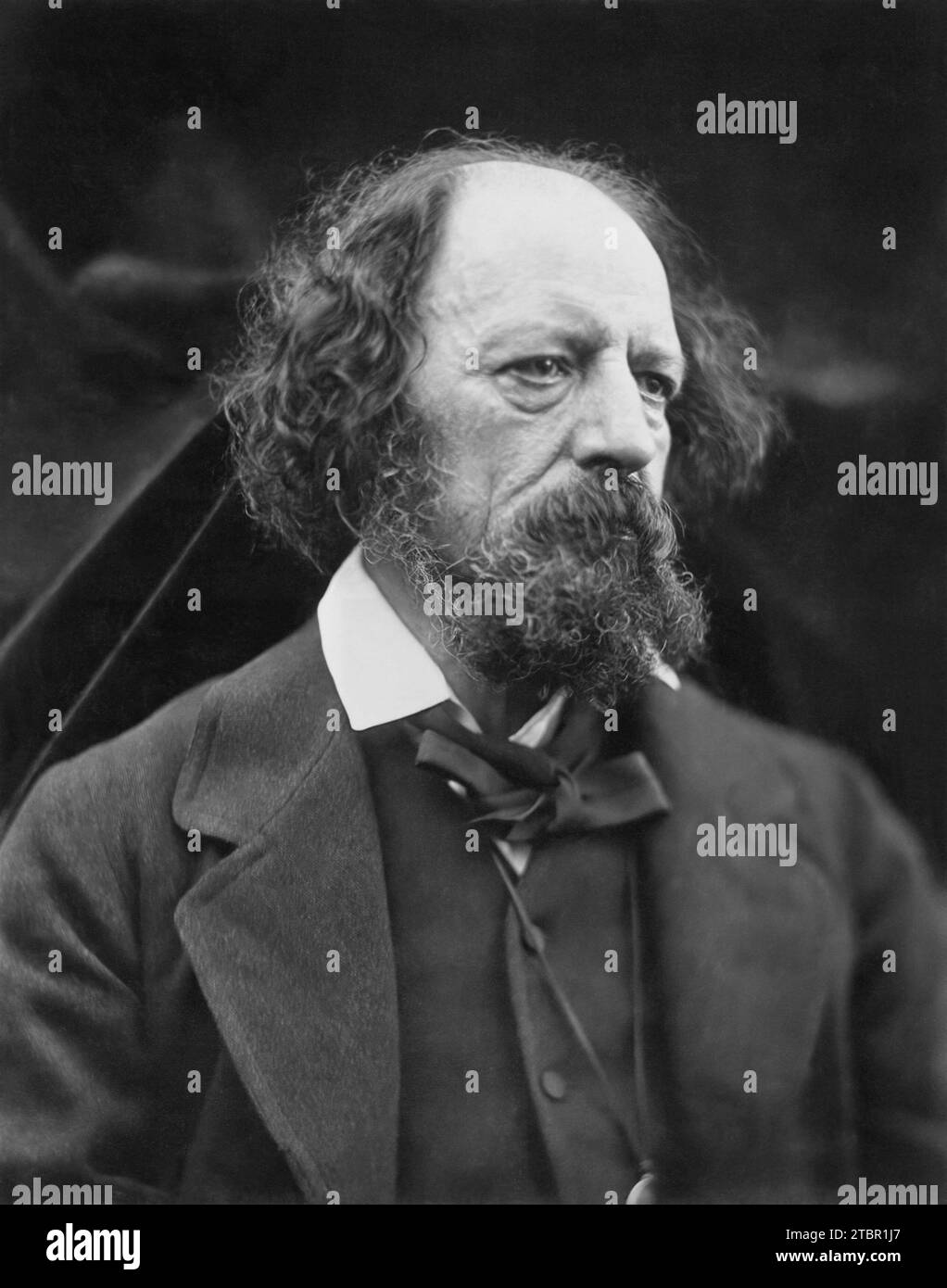 Alfred Tennyson. 1869, London. Photographed by Julia Margaret Cameron ...