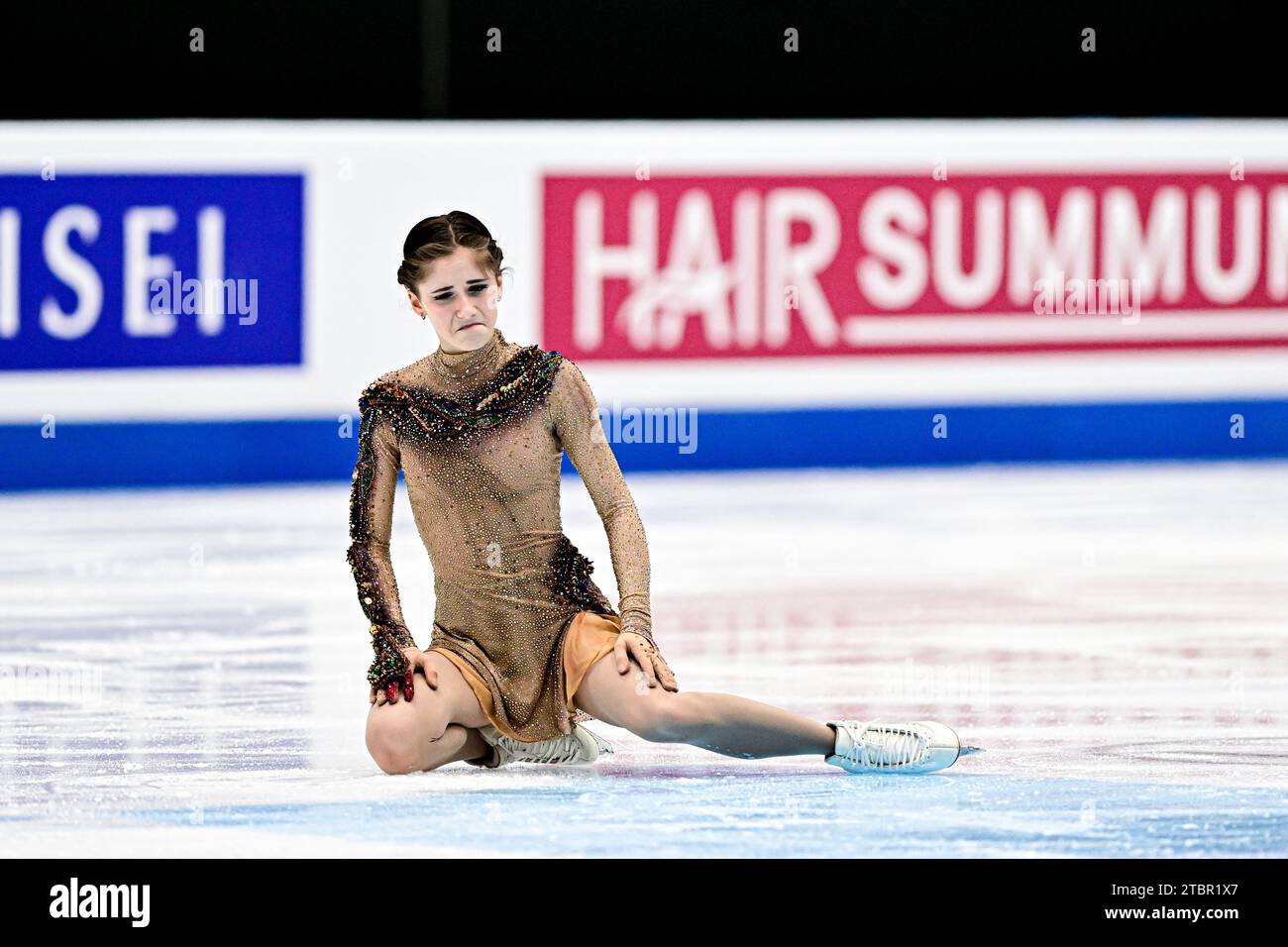 Isabeau LEVITO (USA), during Senior Women Short Program, at the ISU ...