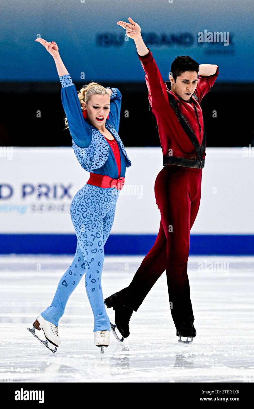 Marjorie LAJOIE & Zachary LAGHA (CAN), during Senior Ice Dance Rhythm ...