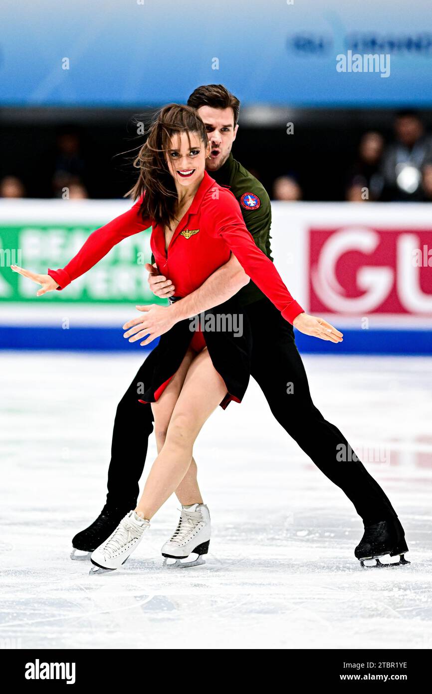 Laurence FOURNIER BEAUDRY & Nikolaj SOERENSEN (CAN), during Senior Ice ...