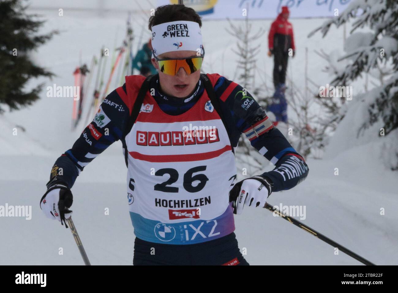 Hochfilzen, Austria. 08th Dec, 2023. © Pierre Teyssot/MAXPPP ; Biathlon ...