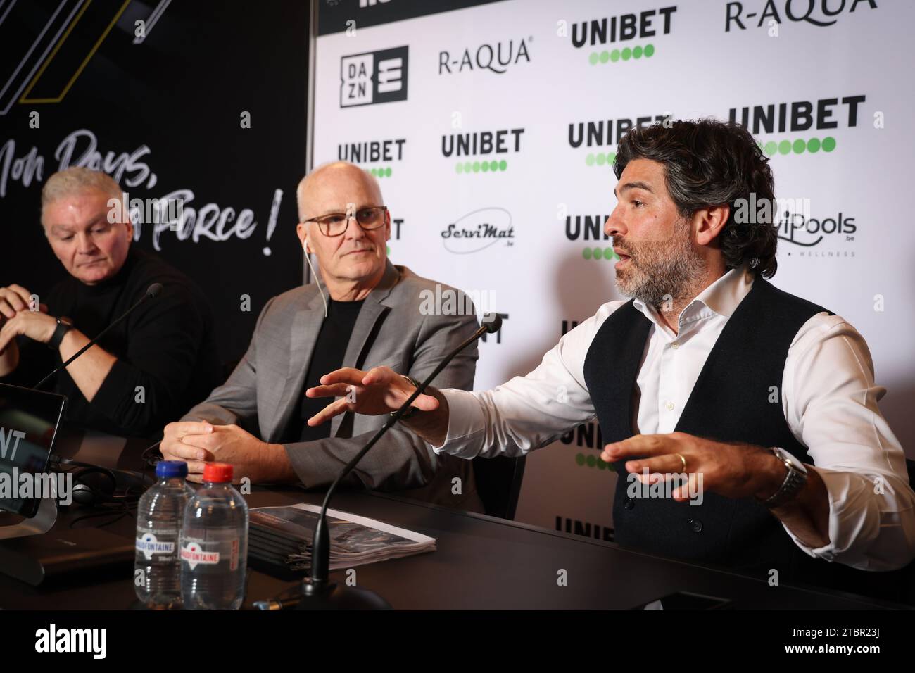 Charleroi, Belgium. 08th Dec, 2023. Charleroi's chairman, QNT CEO ...