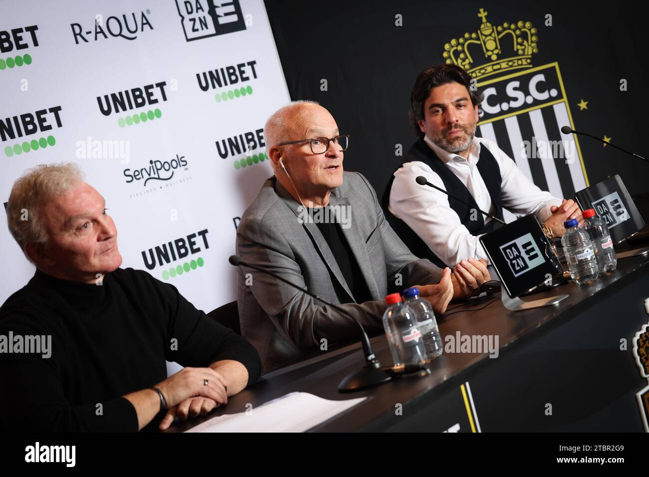 Charleroi, Belgium. 08th Dec, 2023. Charleroi's chairman, QNT CEO ...