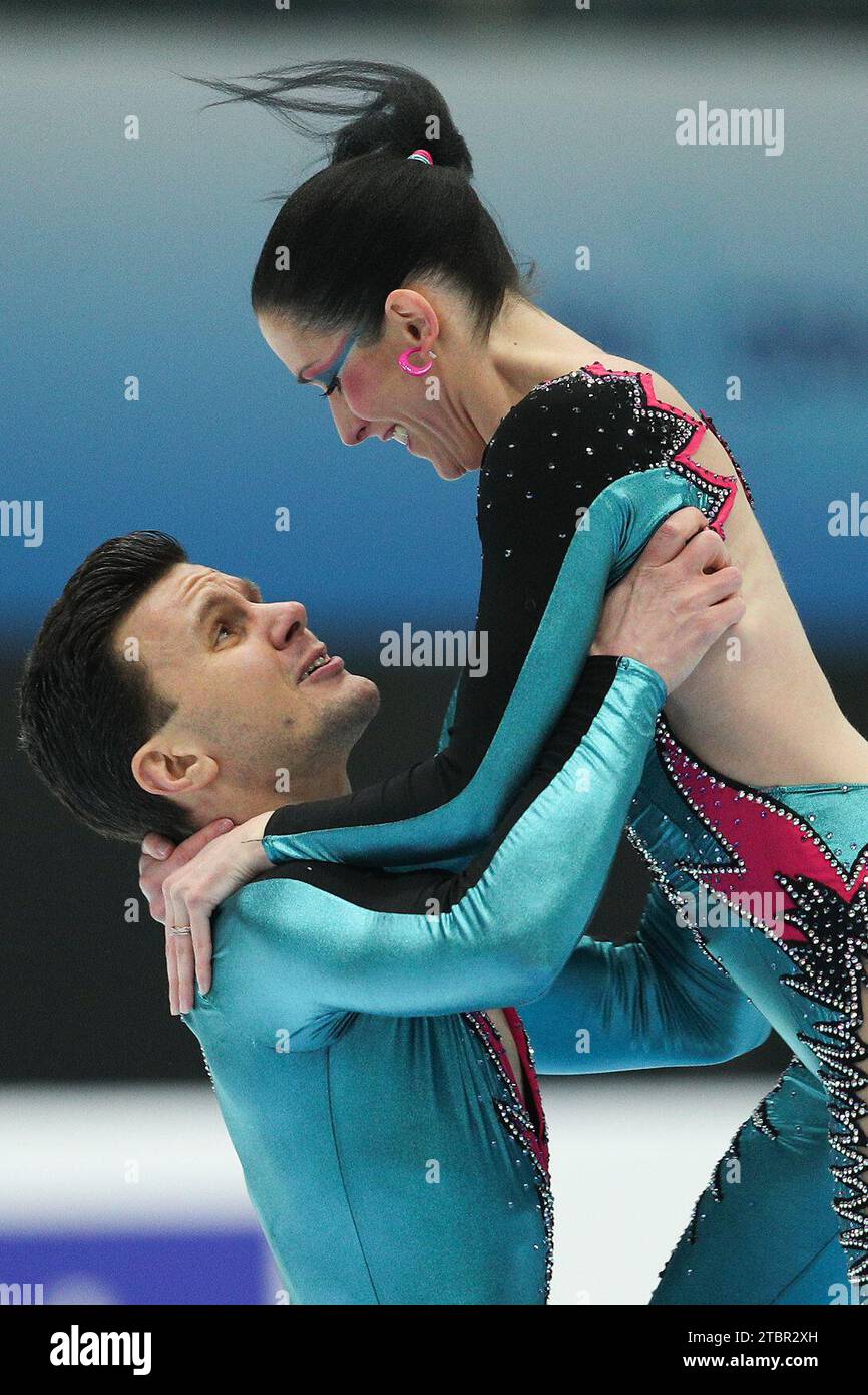Beijing, China. 8th Dec, 2023. Charlene Guignard (R)/Marco Fabbri of ...