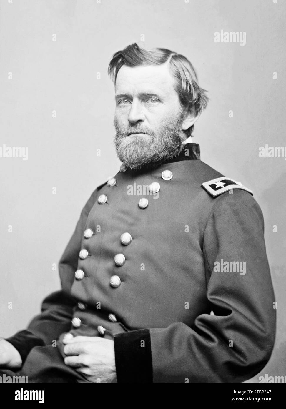 Ulysses S. Grant. Year: 1860-65 Stock Photo - Alamy
